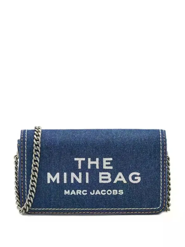 Marc Jacobs Denim Mini Chain Bag - Blue
