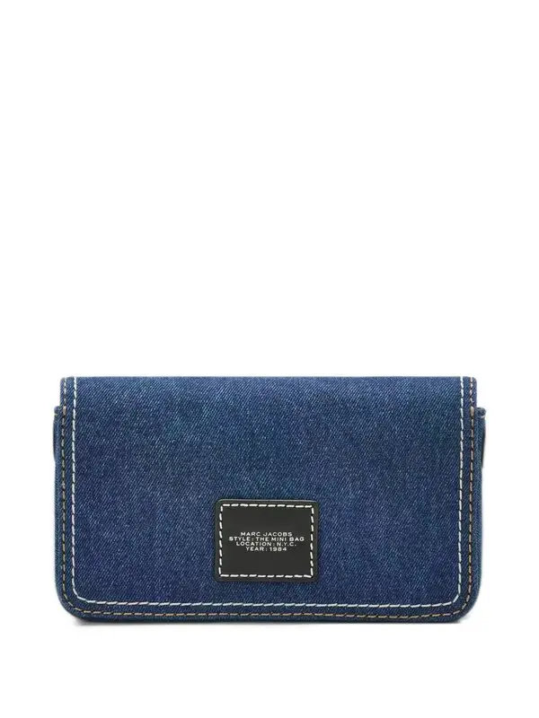 Marc Jacobs Denim Mini Chain Bag - Blue