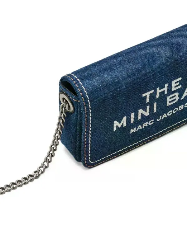 Marc Jacobs Denim Mini Chain Bag - Blue