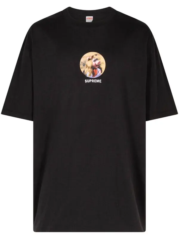 Supreme Miss Piggy T-shirt - Black