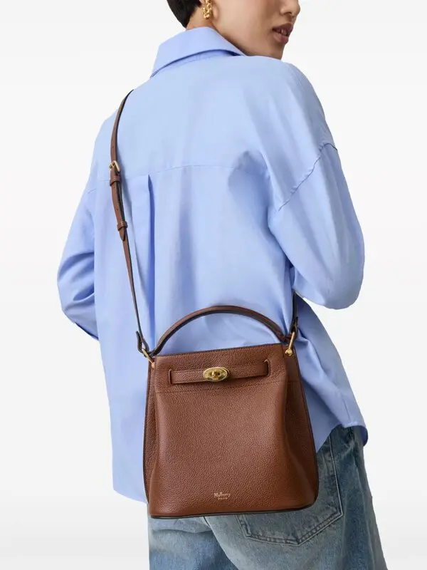 Mulberry Small Islington Bucket Bag - Brown