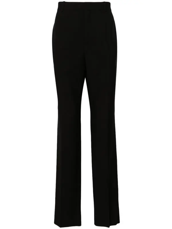 Saint Laurent Gabardine Wool Trousers