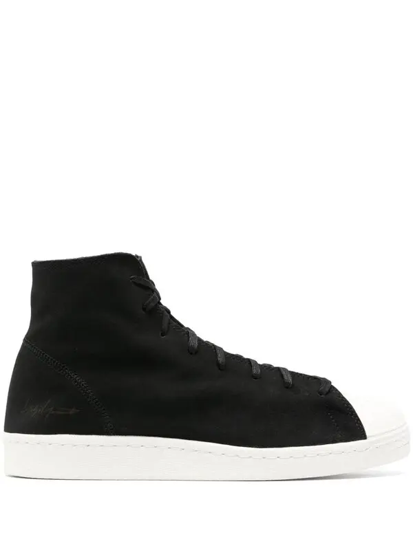 Y3 X Adidas Pro Model High-top Sneakers - Black