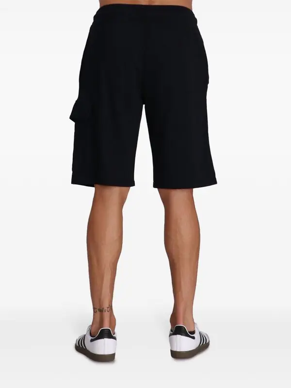 C.P. COMPANY Lens-detail Fleece Track Shorts