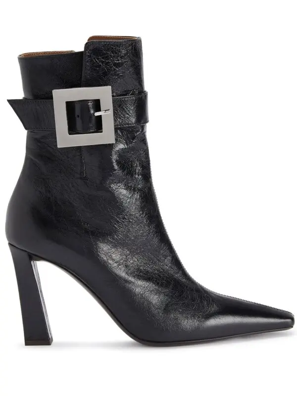 GIUSEPPE ZANOTTI 90mm Seattle Buckle Booties