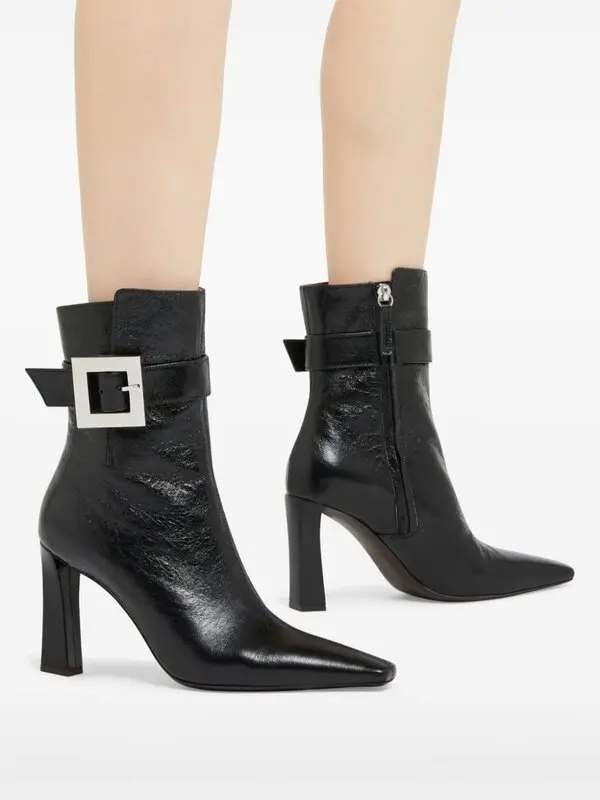 GIUSEPPE ZANOTTI 90mm Seattle Buckle Booties