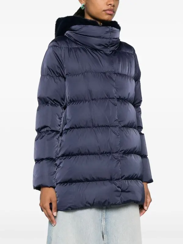 Herno Goose Down Padded Coat With Detachable Panels