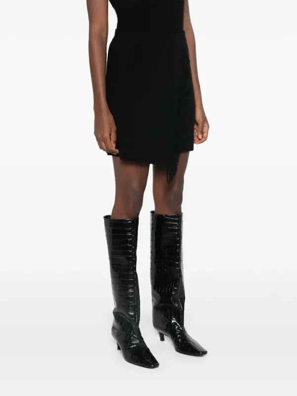 LISA YANG Mette Mini Skirt - Black