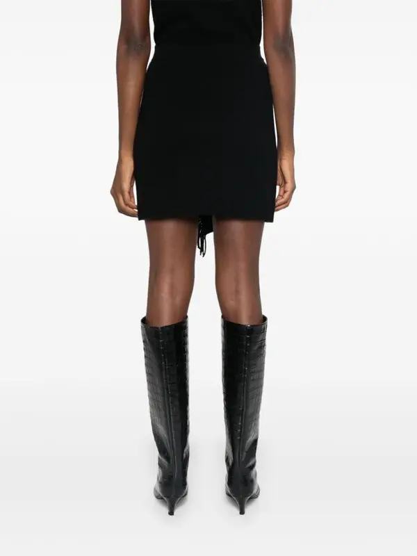 LISA YANG Mette Mini Skirt - Black