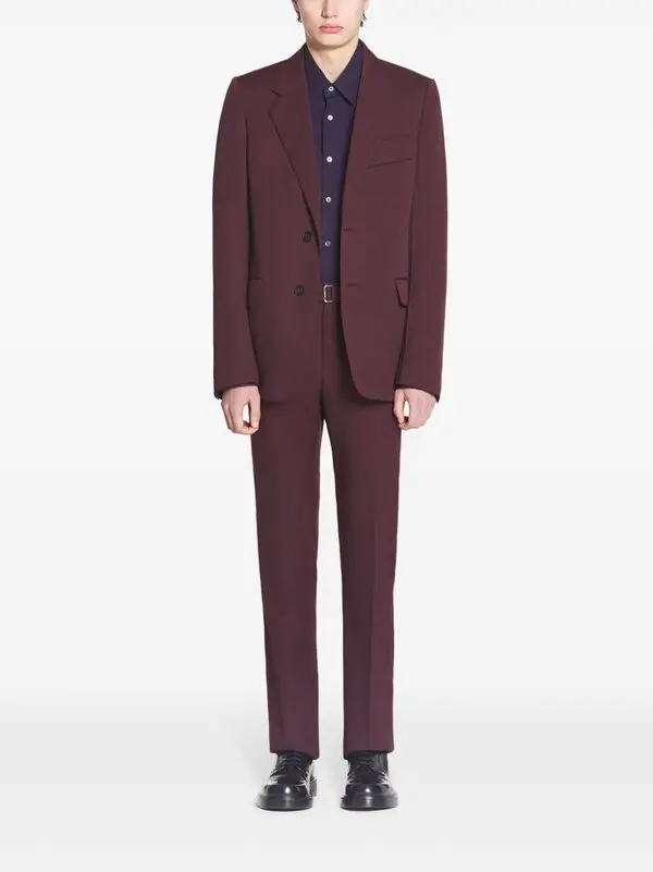 LANVIN Belted Tailored Trousers