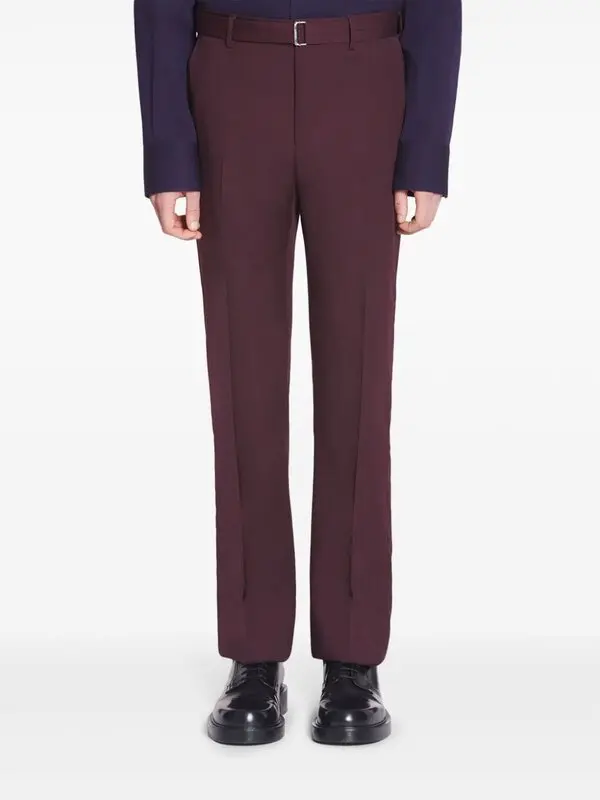 LANVIN Belted Tailored Trousers
