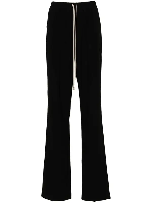 Rick Owens Dietrich Drawstring Trousers - Black