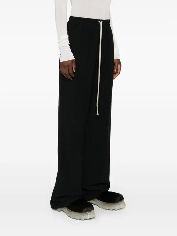Rick Owens Dietrich Drawstring Trousers - Black