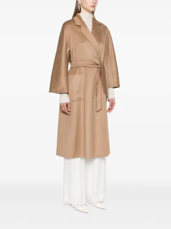 Max Mara Ludmilla Icon Belted Coat - Neutrals