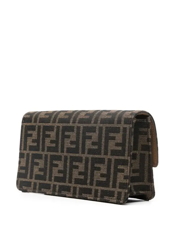 Fendi Baguette Clutch - Brown