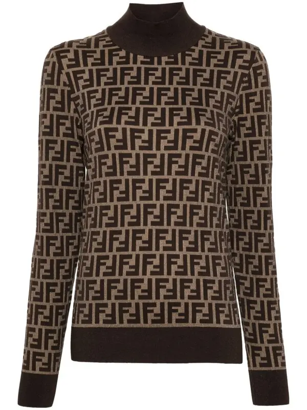 Fendi Ff-jacquard Sweater