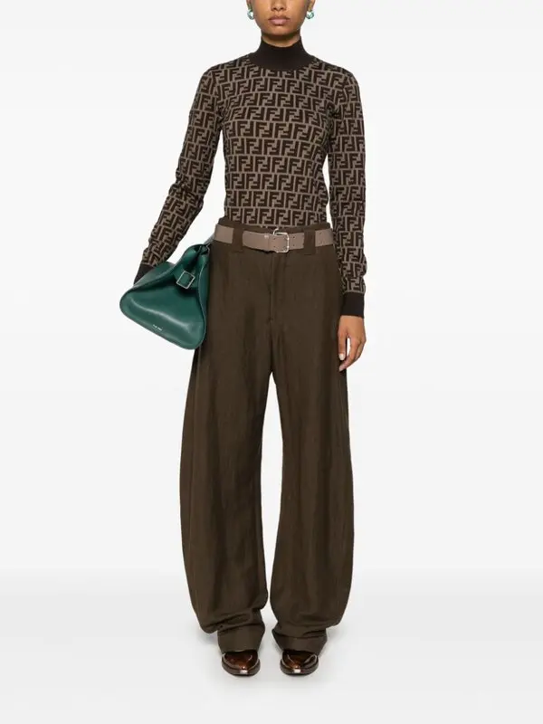 Fendi Ff-jacquard Sweater
