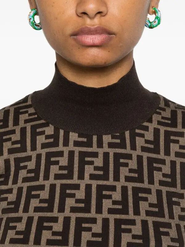 Fendi Ff-jacquard Sweater