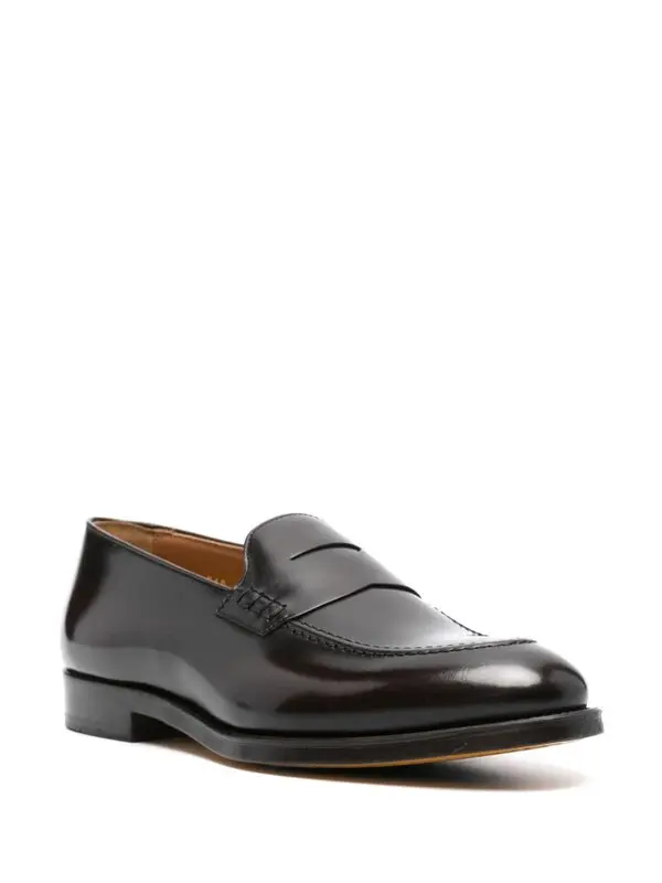 DOUCAL'S Leather Loafers - Brown