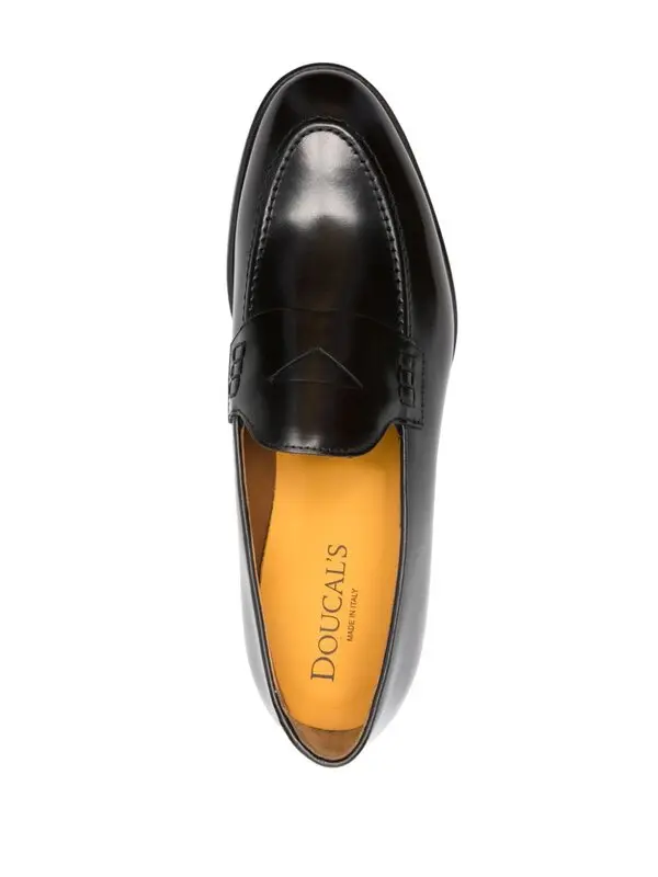 DOUCAL'S Leather Loafers - Brown