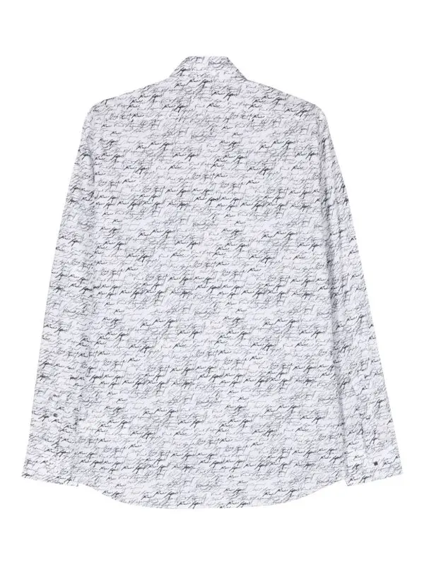 Karl Lagerfeld Logo-print Cotton Shirt