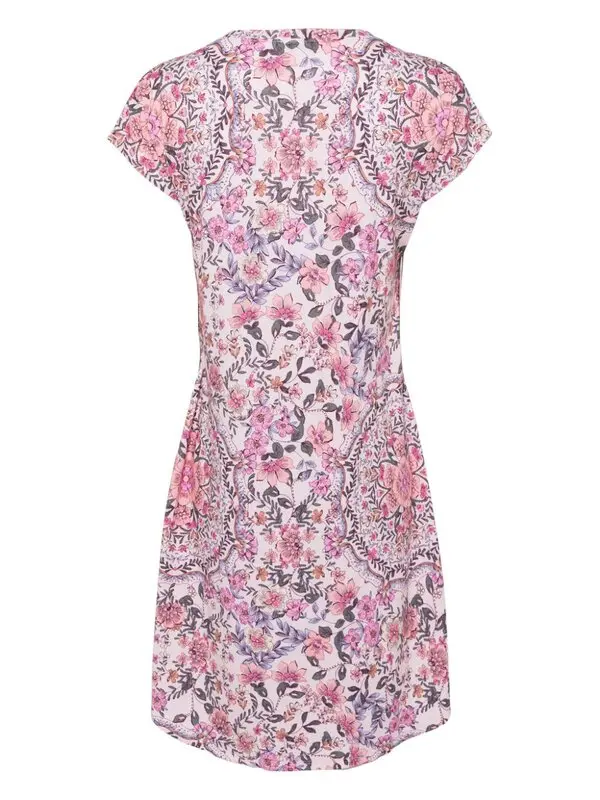 Johnny Was Brigette Floral Dress - Pink