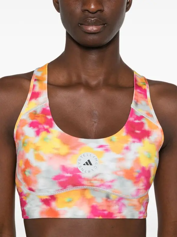 Adidas By Stella McCartney Truepurpose Sports Bra - Multicolour