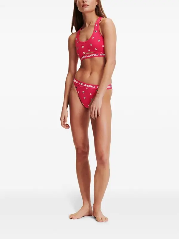 Karl Lagerfeld Ikon Peephole Bralette