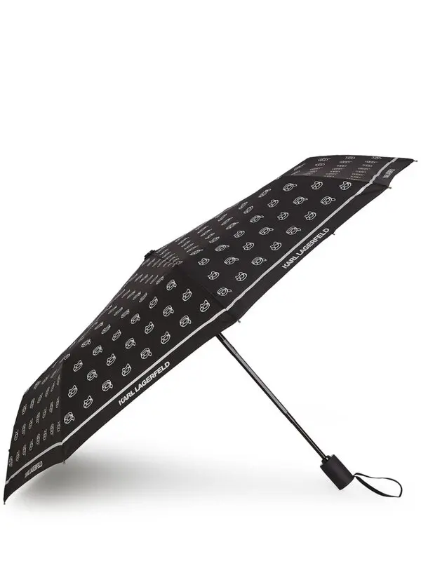 Karl Lagerfeld Ikon Umbrella - Black