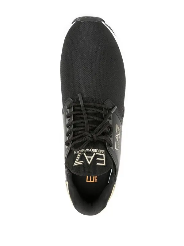 Emporio Armani Logo-print Mesh Sneakers