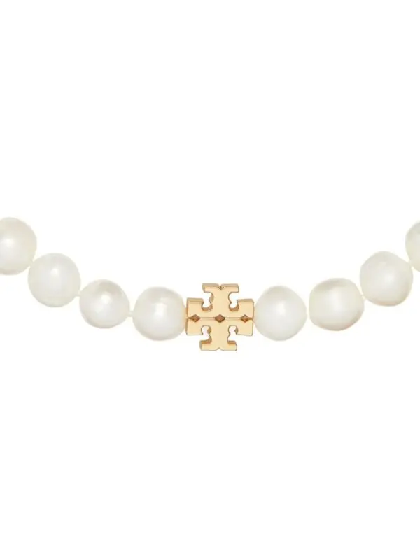 Tory Burch Kira Pearl Necklace - Neutrals