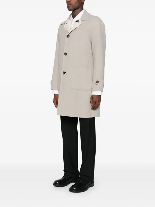 Eleventy Reversible Wool Coat
