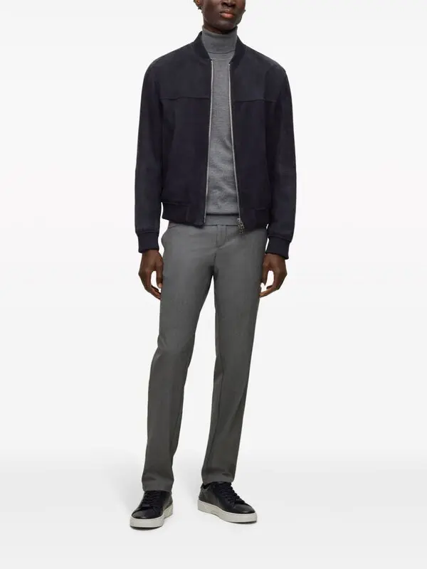 BOSS Suede Bomber Jacket