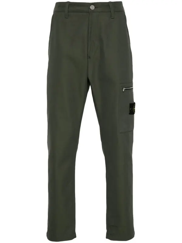 Stone Island Compass Badge Trousers - Green