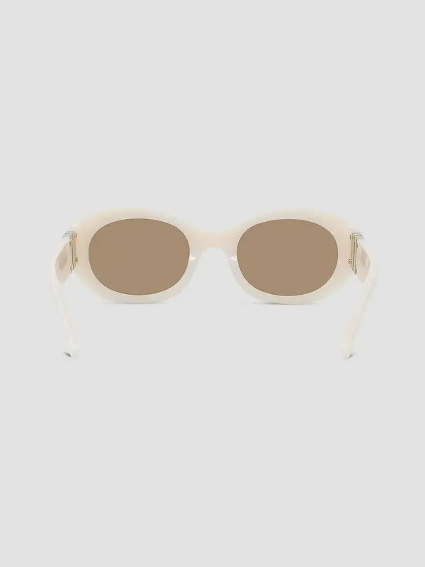 Givenchy 4g 52mm Oval Sunglasses - Ivory