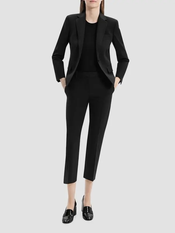 Theory Slim-fit One-button Blazer