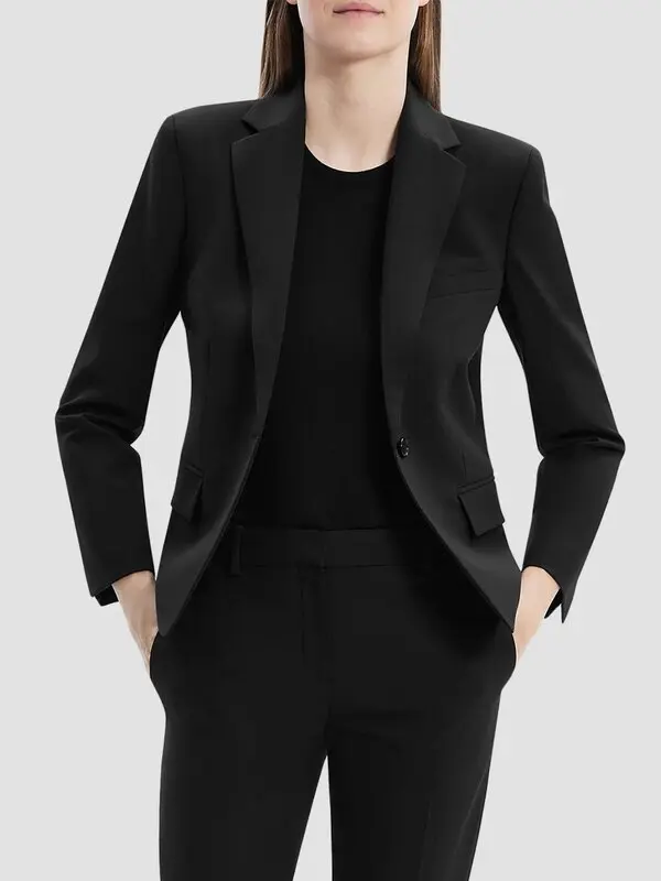 Theory Slim-fit One-button Blazer