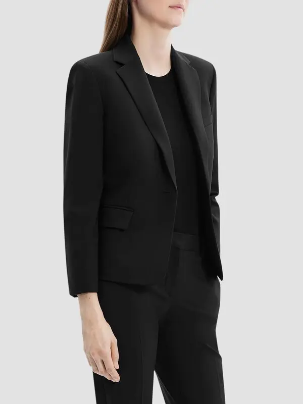 Theory Slim-fit One-button Blazer