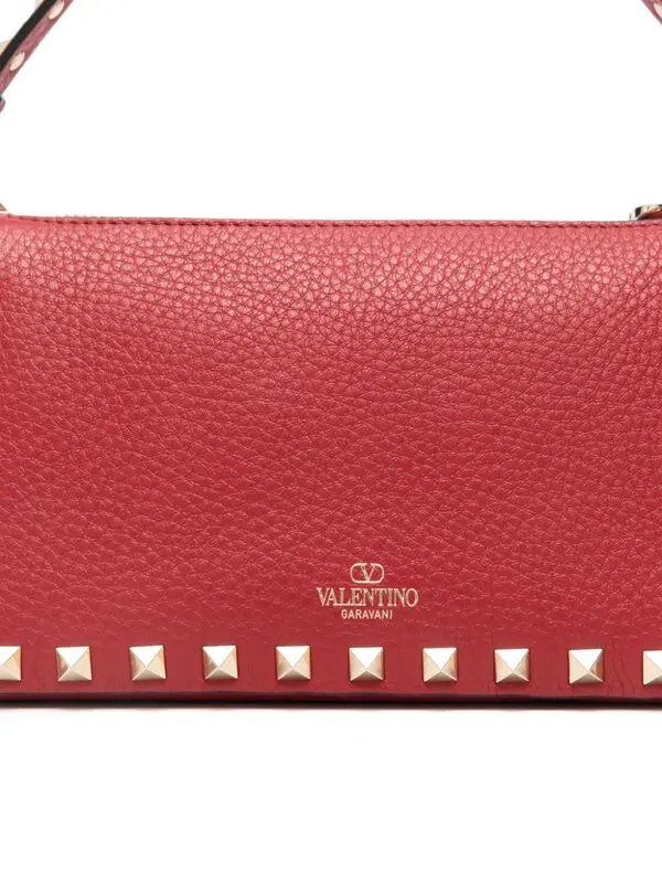 Valentino Garavani Small Rockstud Tote Bag - Red