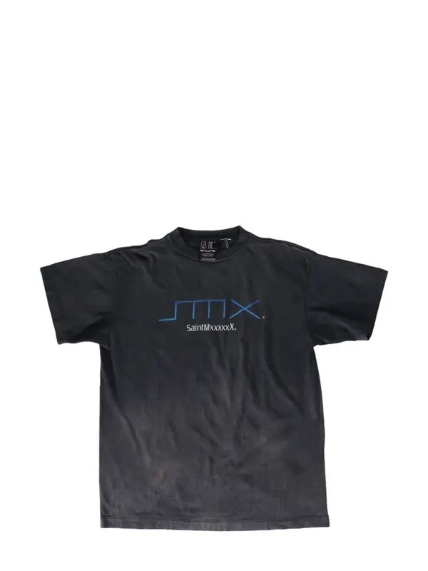 SAINT MXXXXXX Logo-print Cotton T-shirt