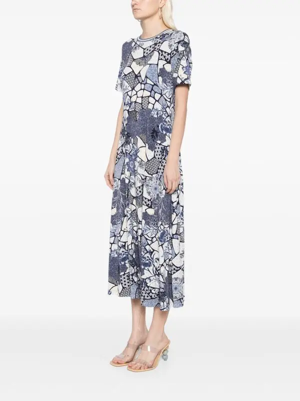 Johnny Was Moonlight Glass T-shirt Dress