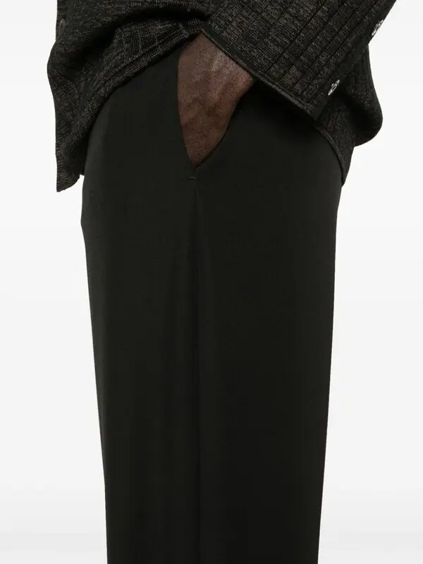 FERRAGAMO Straight-leg Trousers - Black