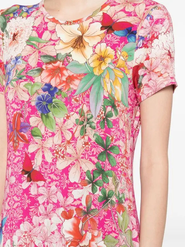 Johnny Was Janie Floral Print Dress