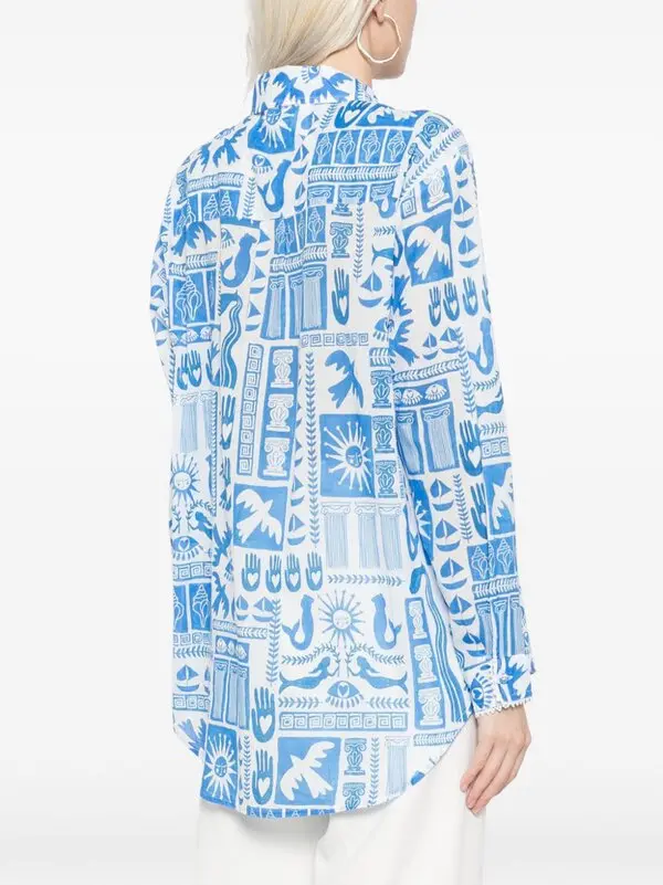 Johnny Was Acantha Printed Shirt
