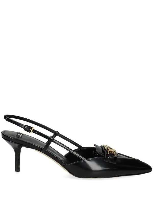 Elisabetta Franchi 60mm Leather Pumps - Black