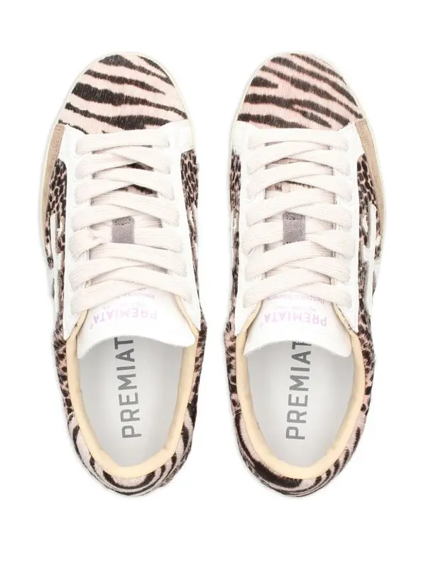 Premiata Leopard-print Sneakers
