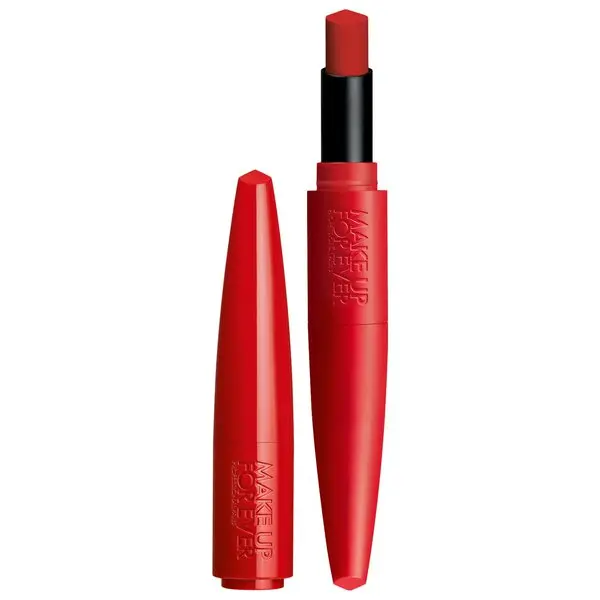 MAKE UP FOR EVER Rouge Artist For Ever Satin & Matte Lipstick - 424 Flaming Hot Red