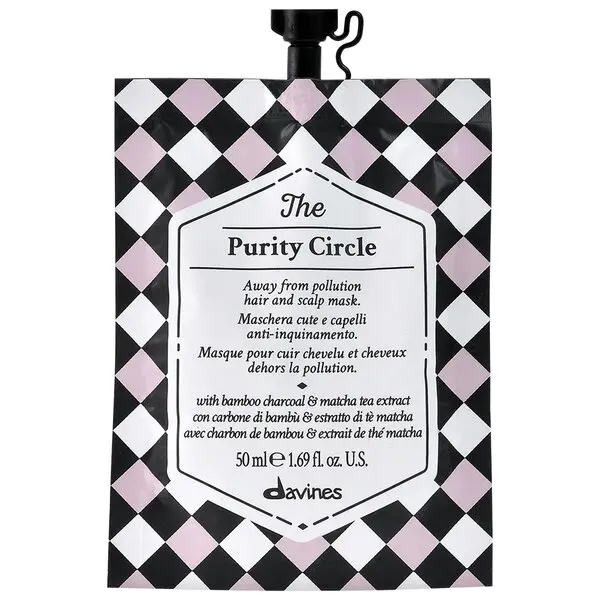 DAVINES The Purity Circle Hair Mask For Scalp Detox - One-color