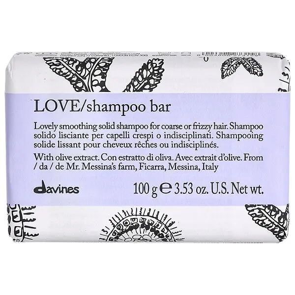 DAVINES Love Smoothing Shampoo Bar For Frizzy Hair - One-color