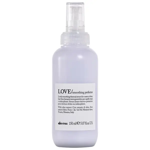 DAVINES Love Smoothing Perfector Heat Protectant Serum For Frizzy Hair - One-color